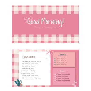 Coquette Daily Slide Deck | Powerpoint Slide Templates | Teaching Tools ...