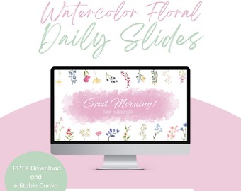 Lavender Haze Daily Slide Deck Powerpoint Slide Templates Teaching ...