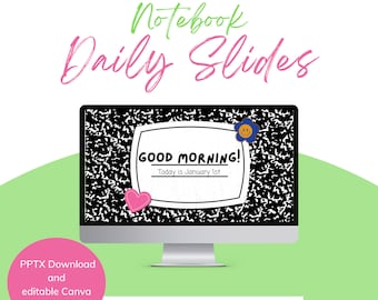 Coquette Daily Slide Deck Powerpoint Slide Templates Teaching Tools ...