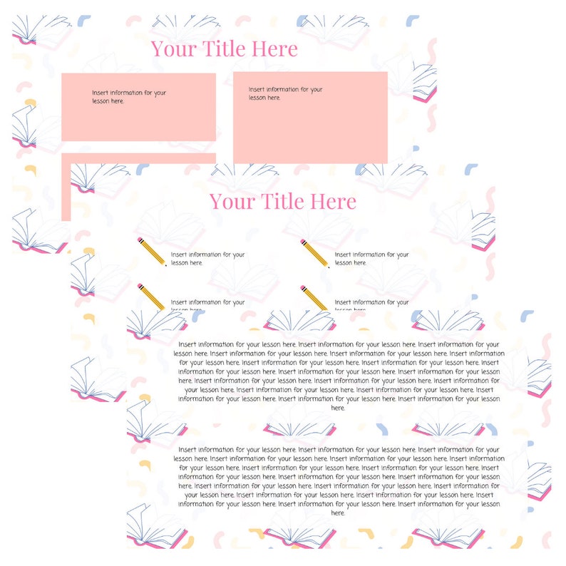 Fun Back to School Editable Slide Template for Teacher Classroom ...