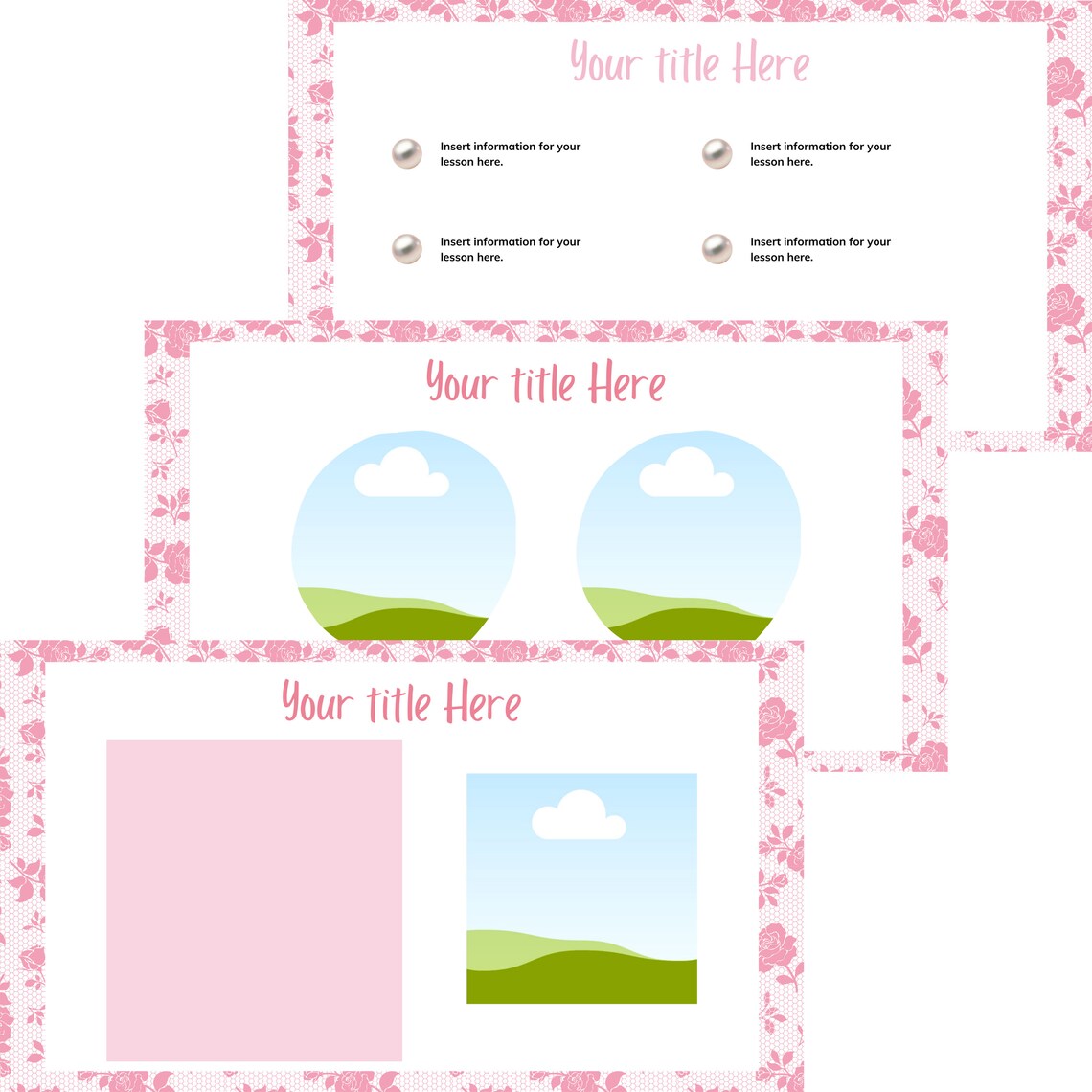 Coquette Daily Slide Deck | Powerpoint Slide Templates | Teaching Tools ...