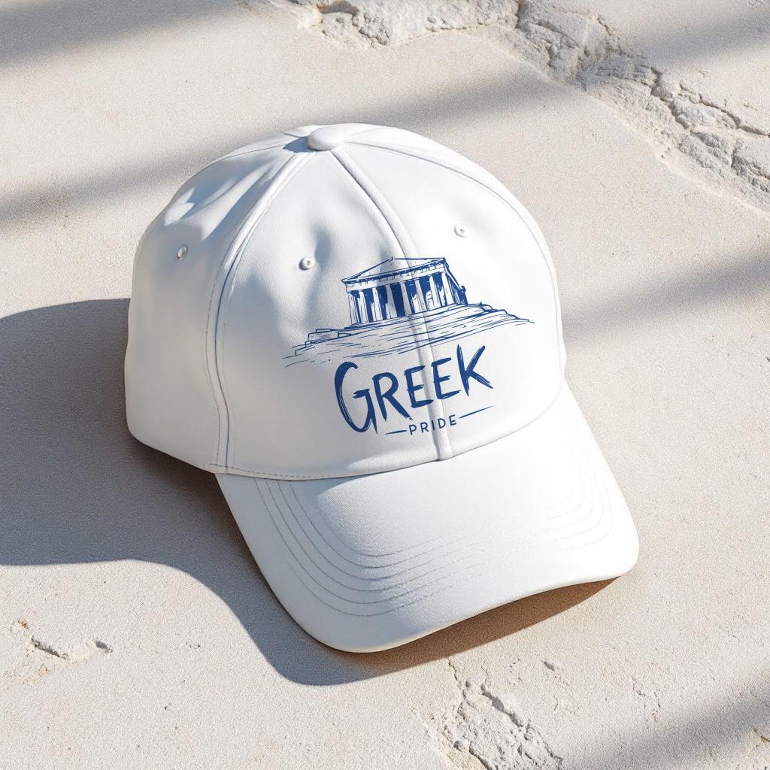 Parthenon Greek Pride SVG | Greece Independence Day Design | Hellenic Culture Digital File ...