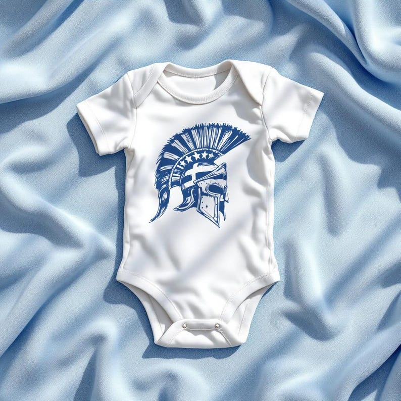 Spartan Helmet SVG | Greek Flag Elements | Greek Independence Day ...