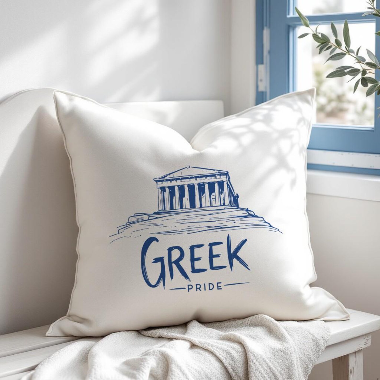 Parthenon Greek Pride SVG | Greece Independence Day Design | Hellenic Culture Digital File ...