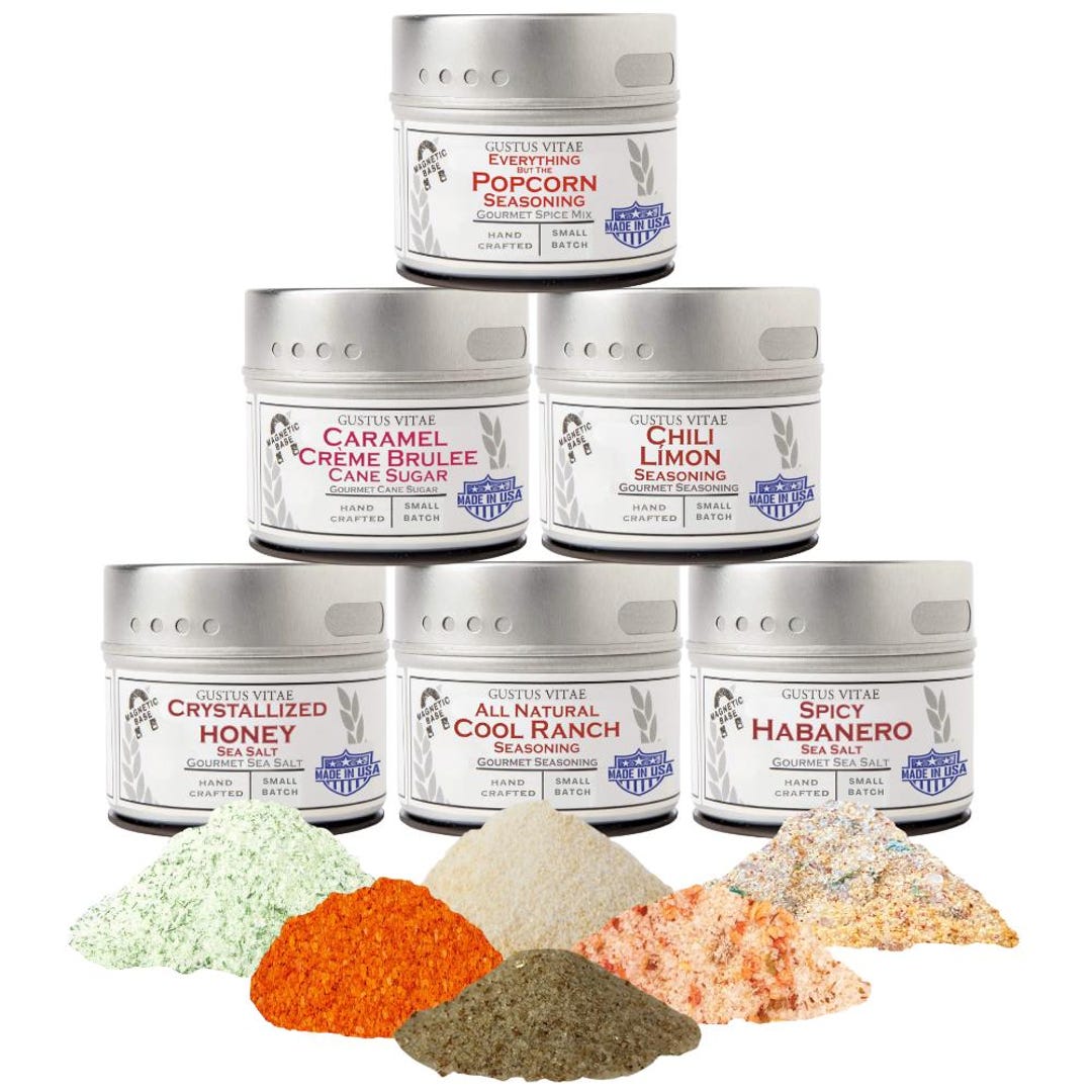 Ultimate Popcorn Seasoning Set - Six Pack - Etsy