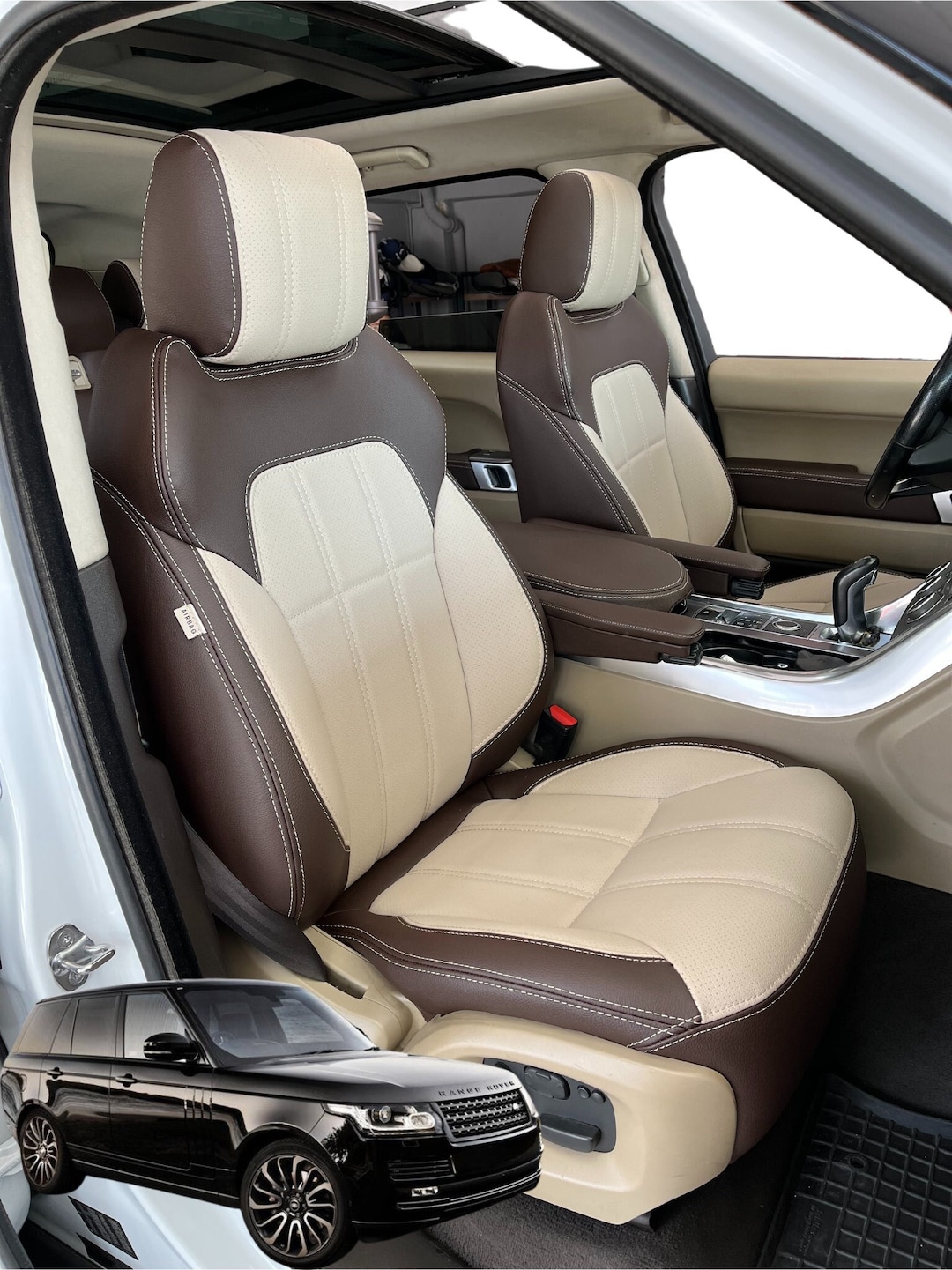 Car Seat Cover-range Rover-vogue-full Set Seat Covers-stylish and High ...