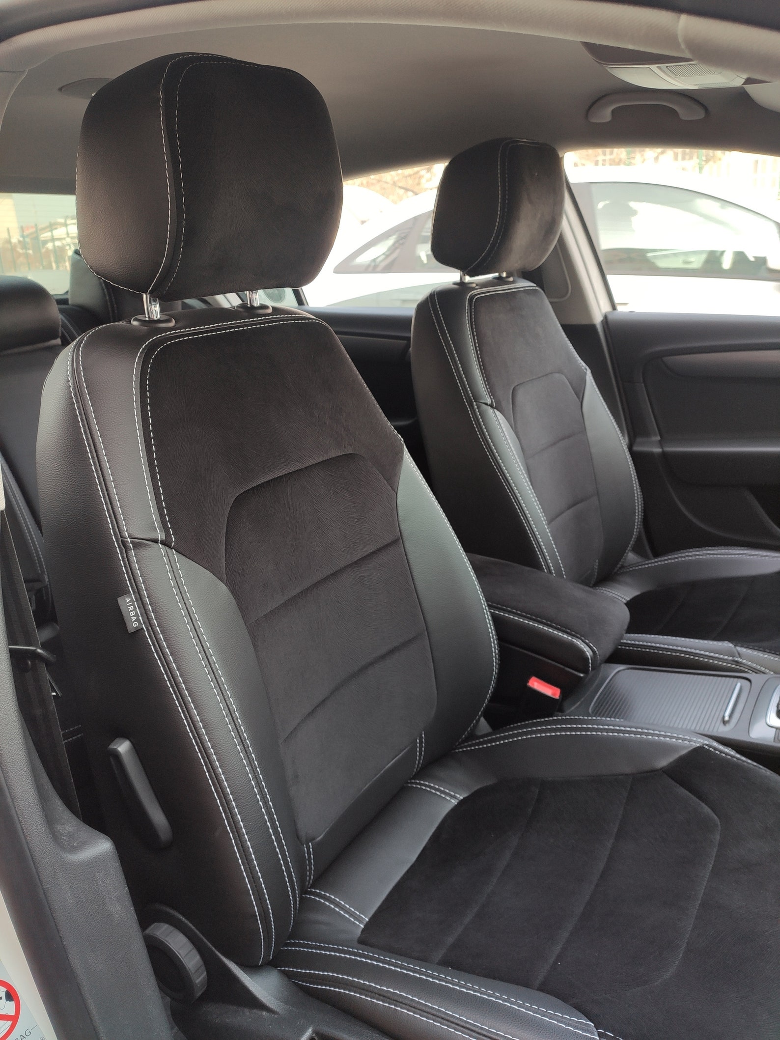 VW Passat B7 Leather Seat Covers: Custom Fit, 2011-2024 - Etsy