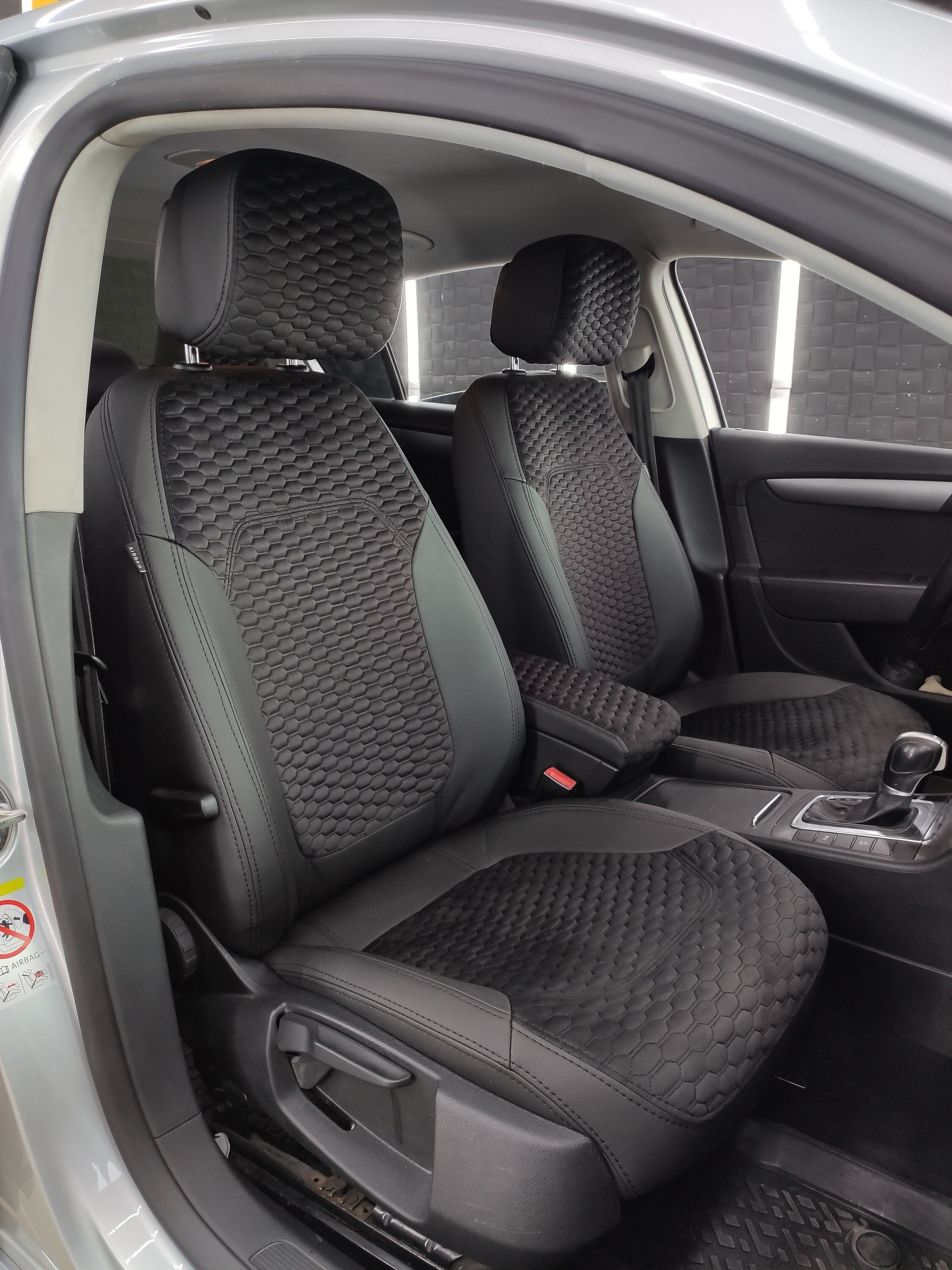 VW Passat B7 Leather Seat Covers: Custom Fit, 2011-2024 - Etsy