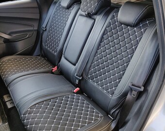 Car Seat Covers FORD KUGA 2016 2020 Full Set Seat Covers Stylish and High quality Ford Seat Custom Protection custom Fit KUGA Seat Cover Etsy