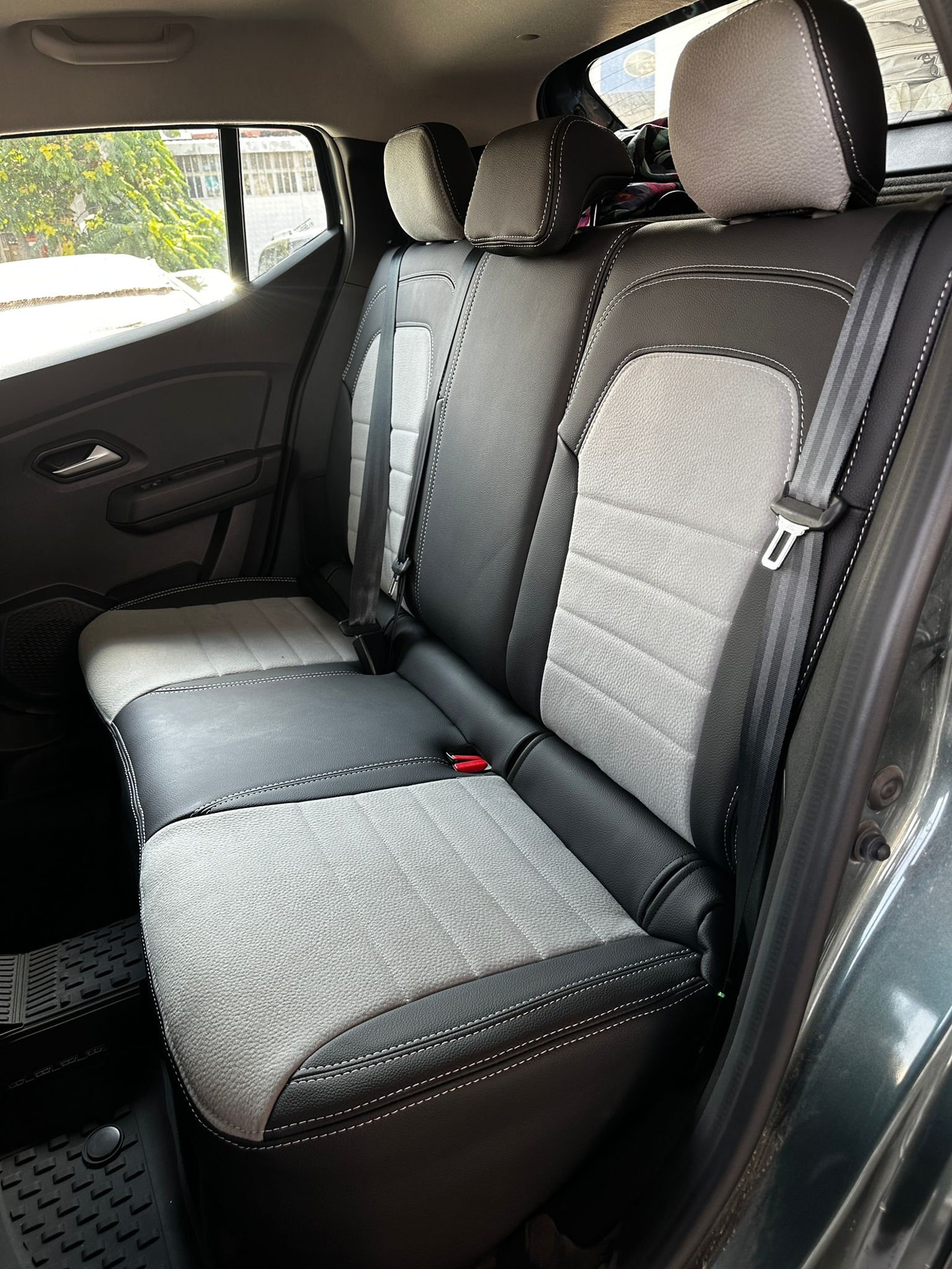 Dacia Sandero Stepway Seat Covers: Custom Leather Car Seat Protection ...