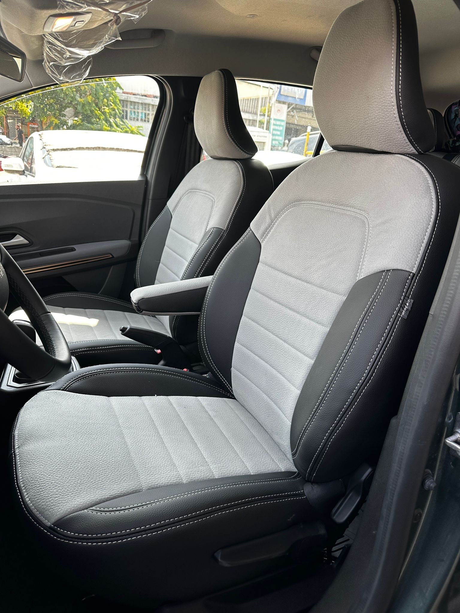 Dacia Sandero Stepway Seat Covers: Custom Leather Car Seat Protection ...