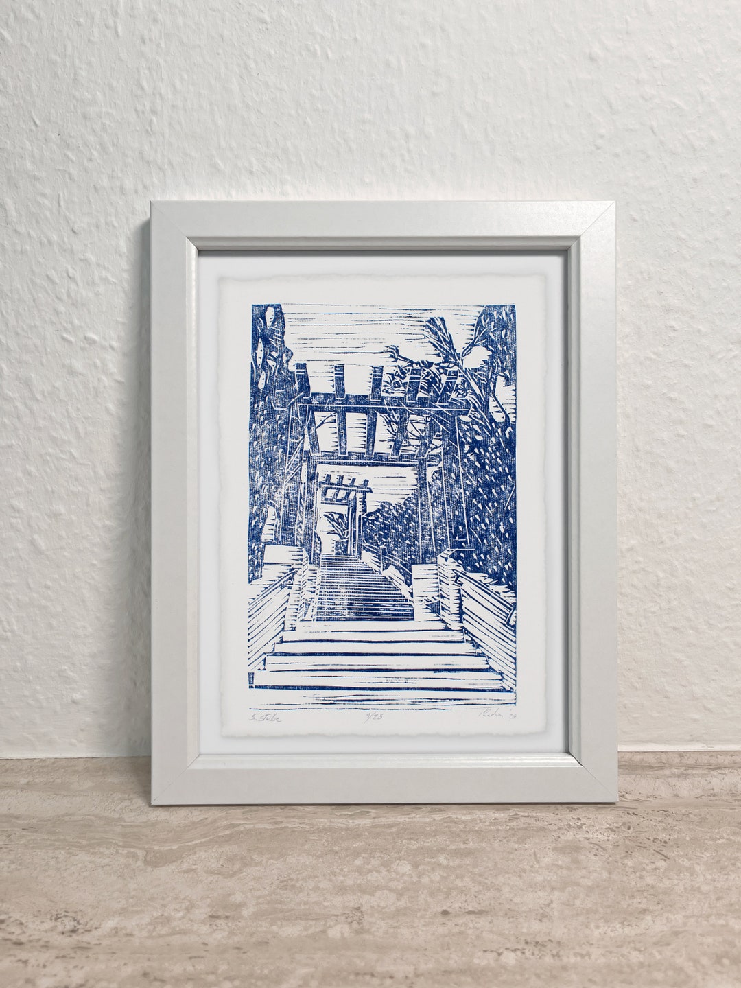 Linocut Print, Handmade, Landscape, Urban Landscape, Zagreb, Original ...