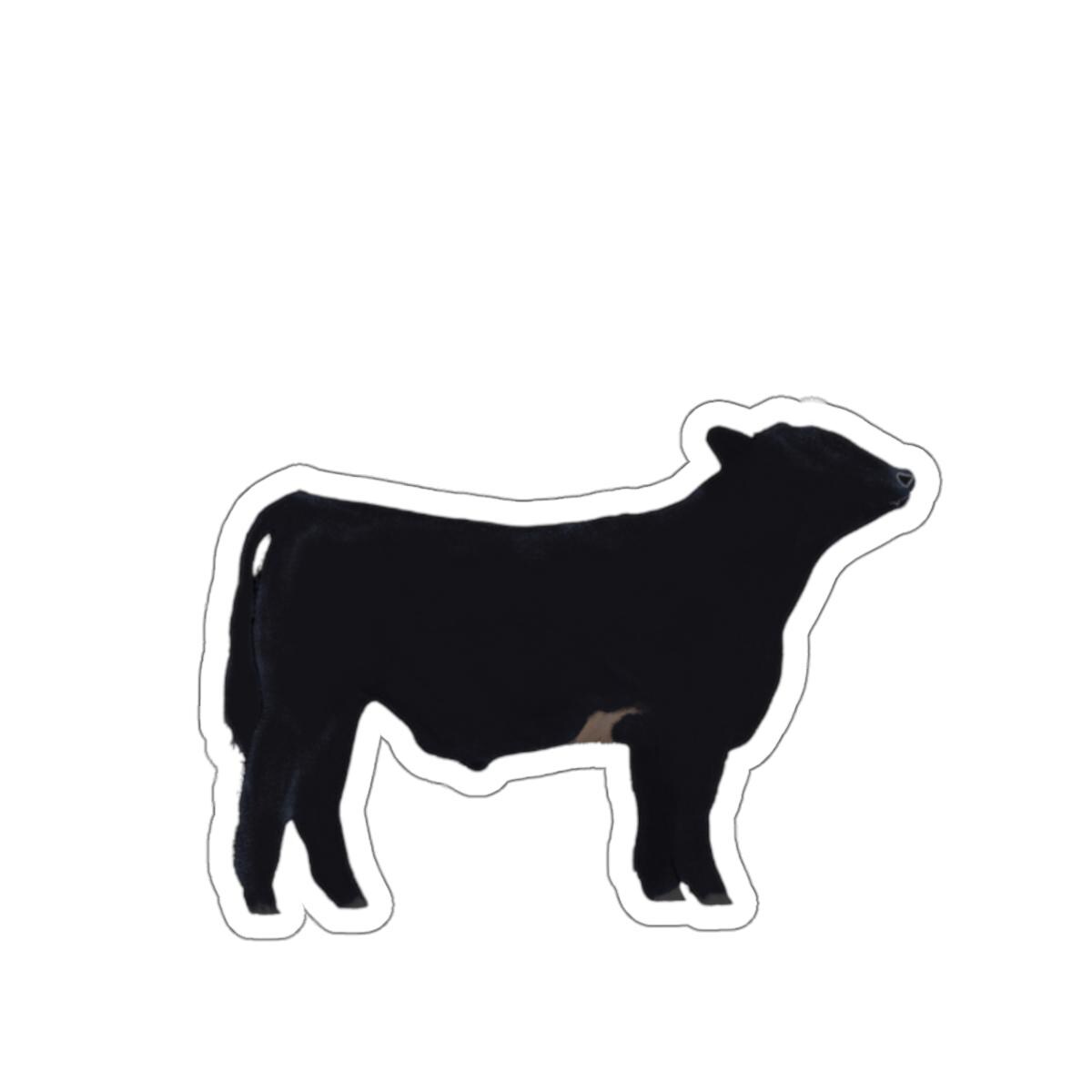 Beef Sticker, Realistic Cow Sticker, Retro Beef Sticker, Blended Cow ...
