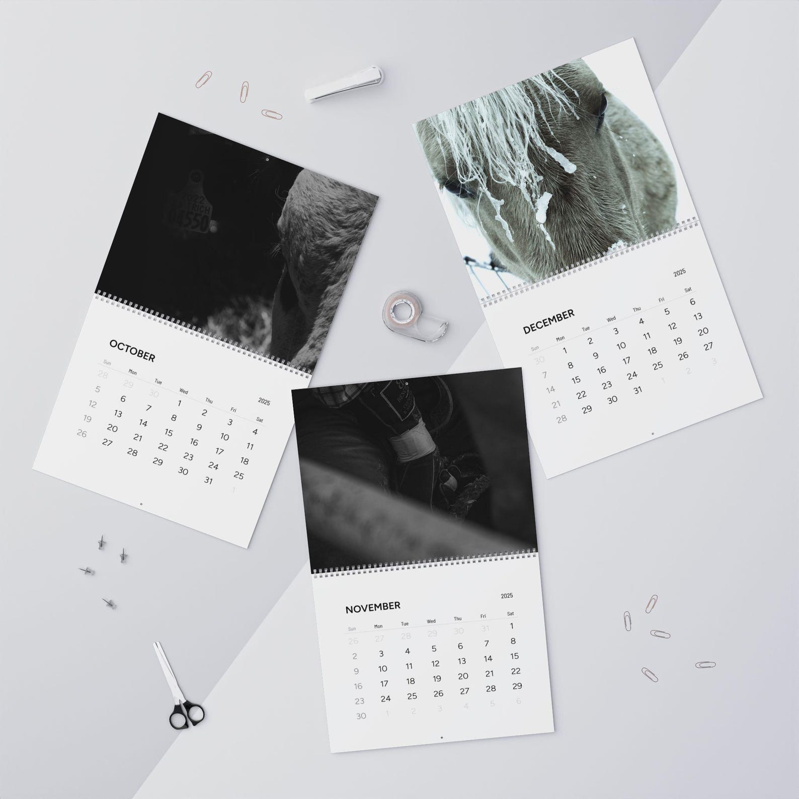 2025 Western Photography Calendar L Chimney Rock Photos, Western ...