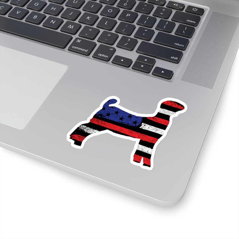 American Flag Goat Vinyl Sticker | Patriotic Livestock Show Decal - Etsy