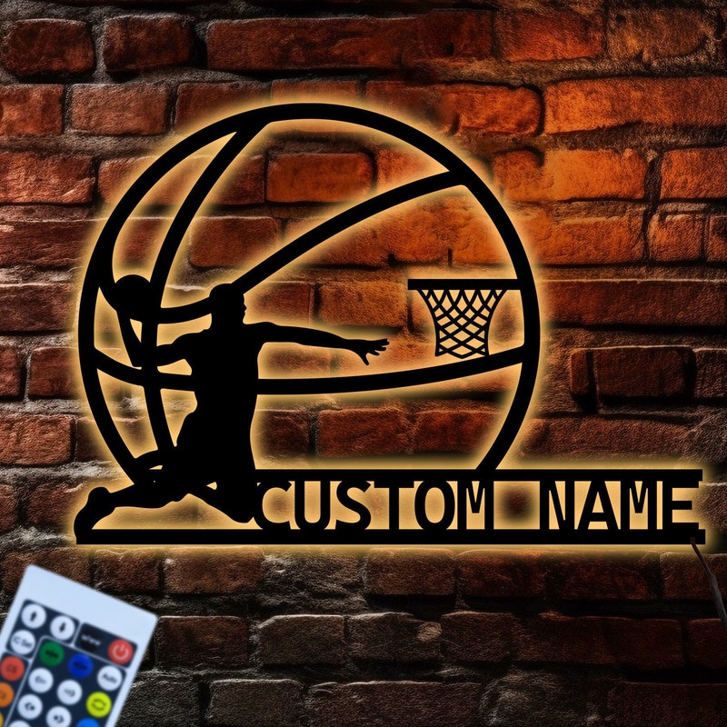 Basketball Sign - Etsy
