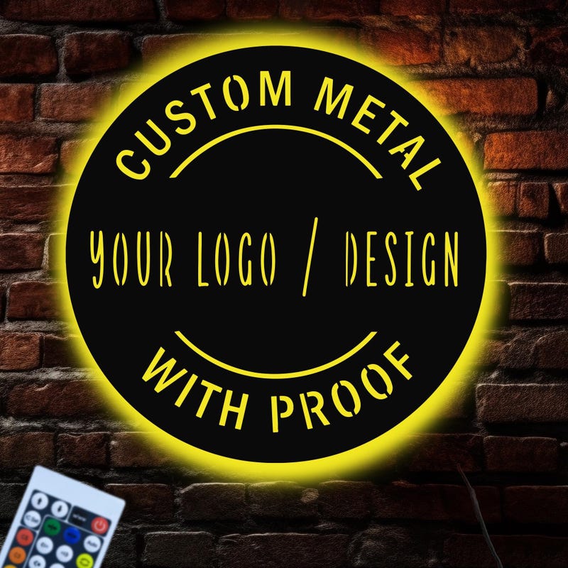 Backlight Logo - Etsy