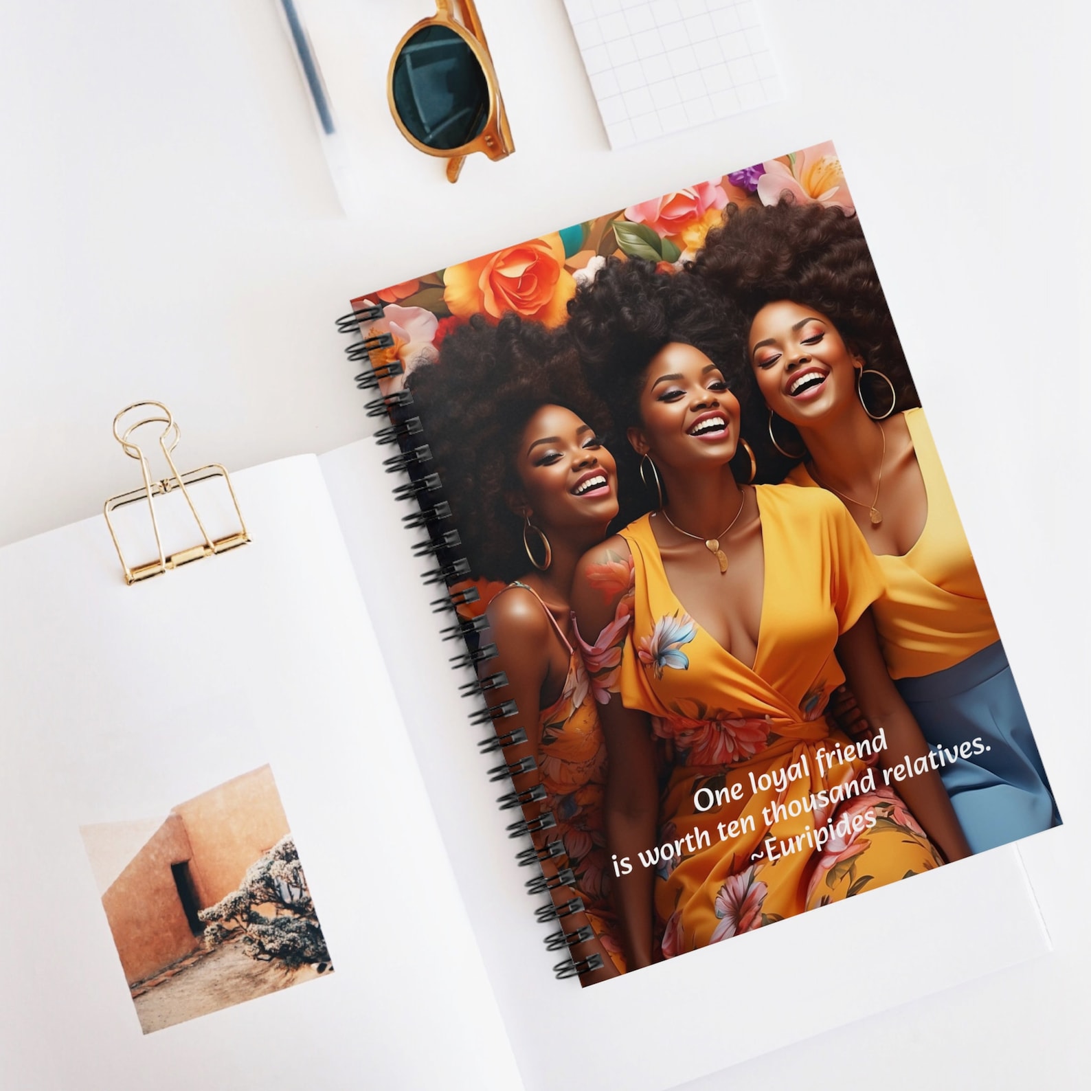 Friendship Notebook Ruled Line, African American Women, Black Girl ...