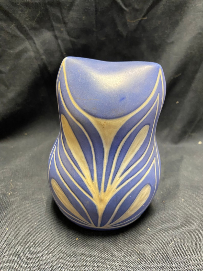 Vintage Pablo Blue & White Owl - Etsy