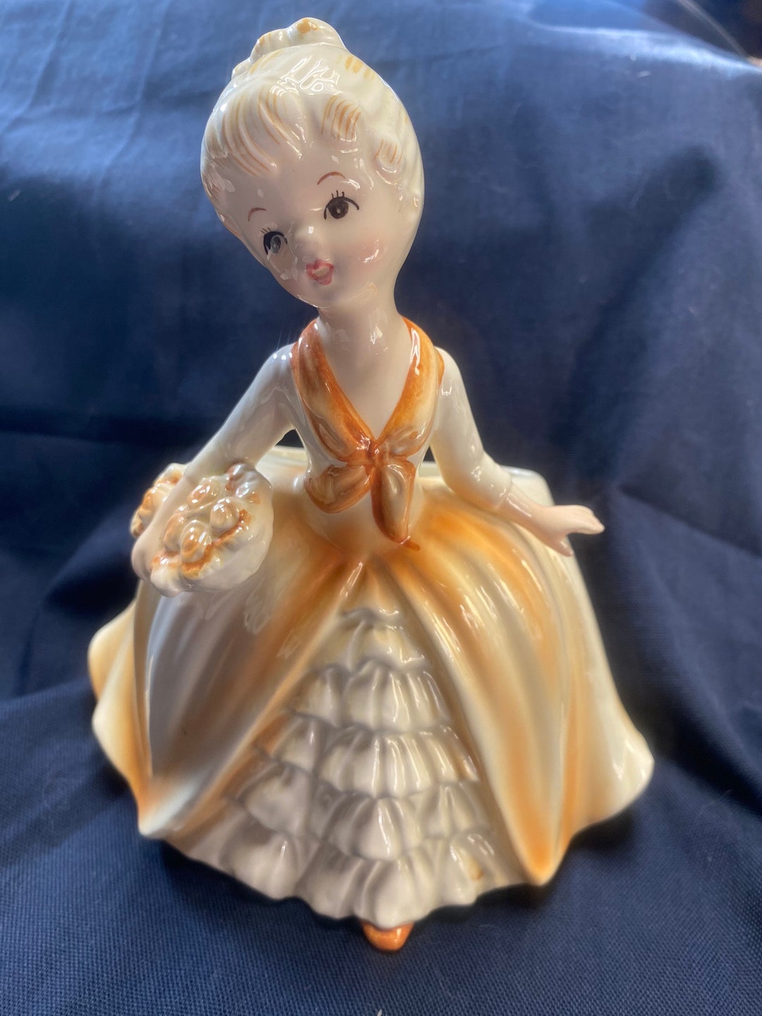 Vintage Lady Planter - Etsy