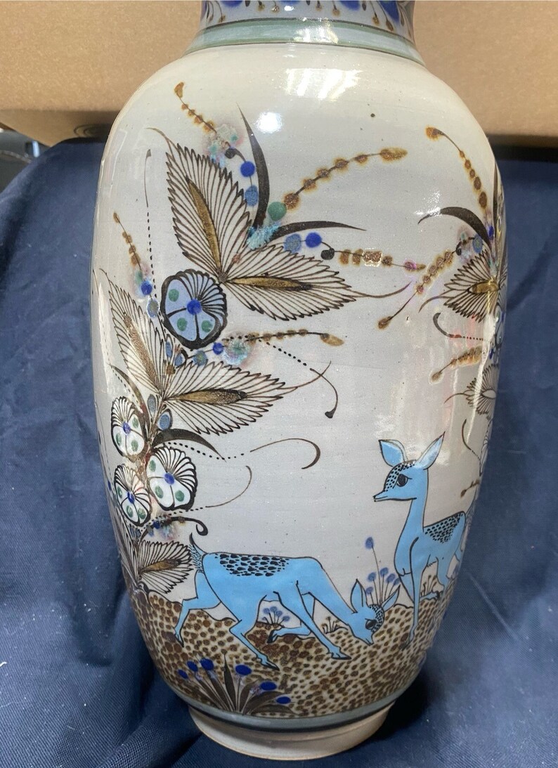Ken Edward Vase Deer - Etsy