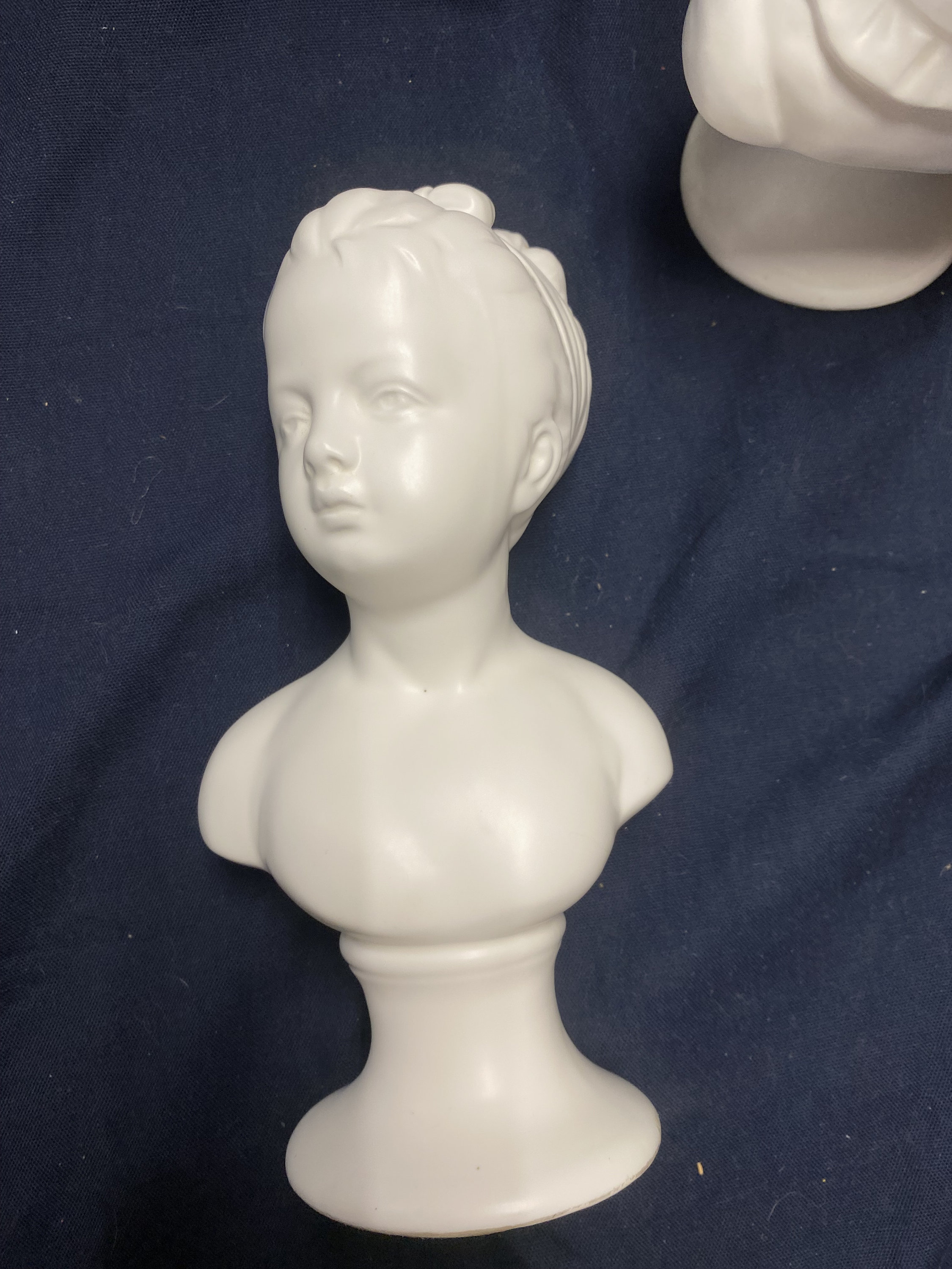 Vintage Head Bust Set of Two - Etsy