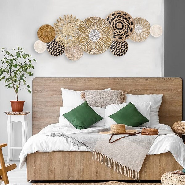 Rattan Wall Decor - Etsy