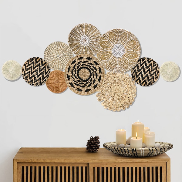 Rattan Wall Decor - Etsy