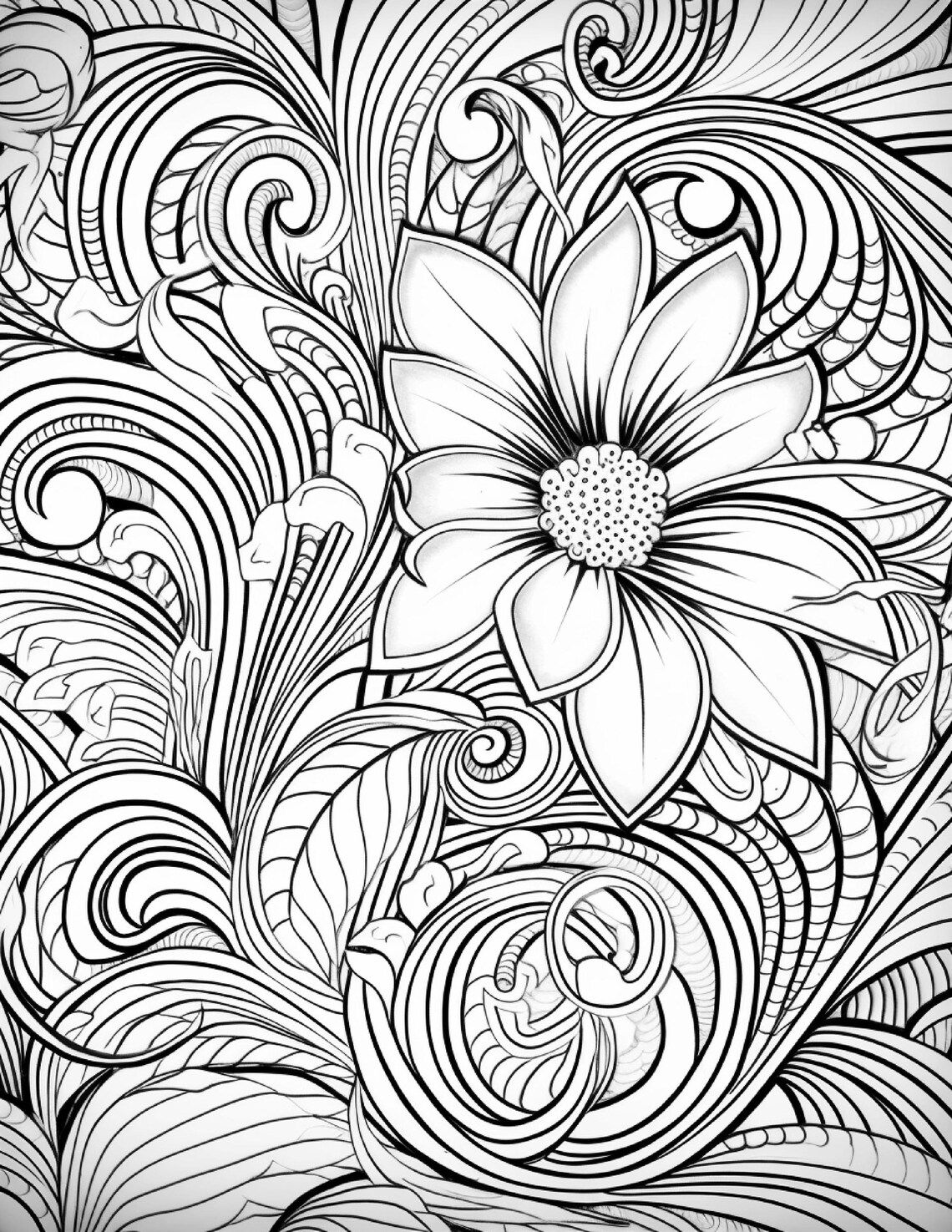 Adult Coloring Book for Stress Relief and Mindfulness 1 | 22 Unique and ...