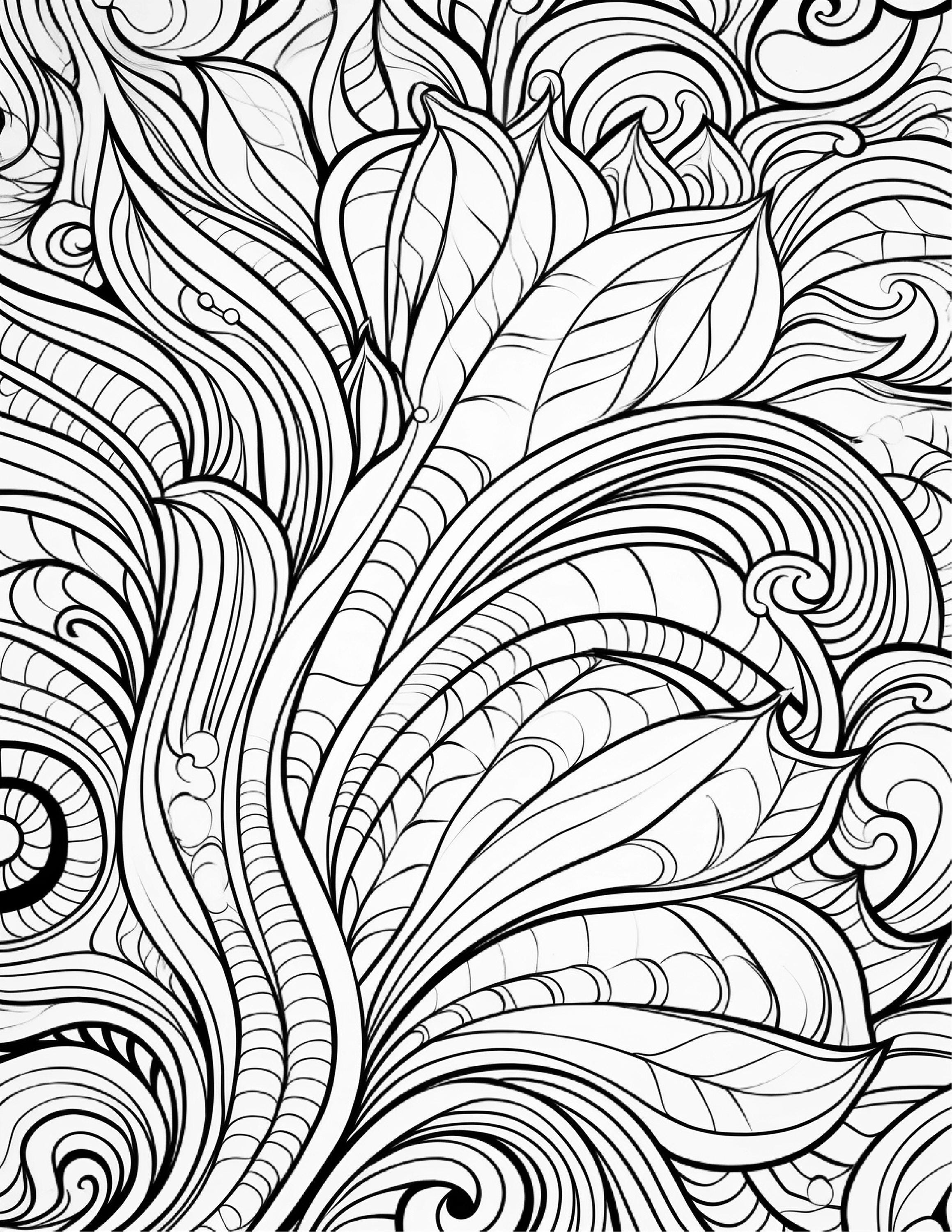 Adult Coloring Book for Stress Relief and Mindfulness 2 | 22 Unique and ...