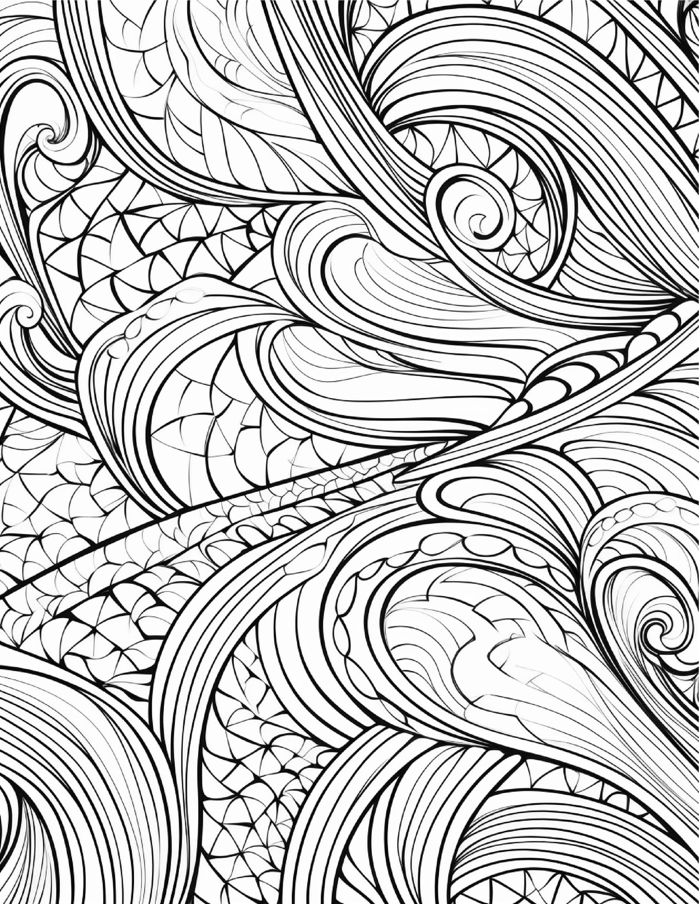 Adult Coloring Book for Stress Relief and Mindfulness 1 | 22 Unique and ...