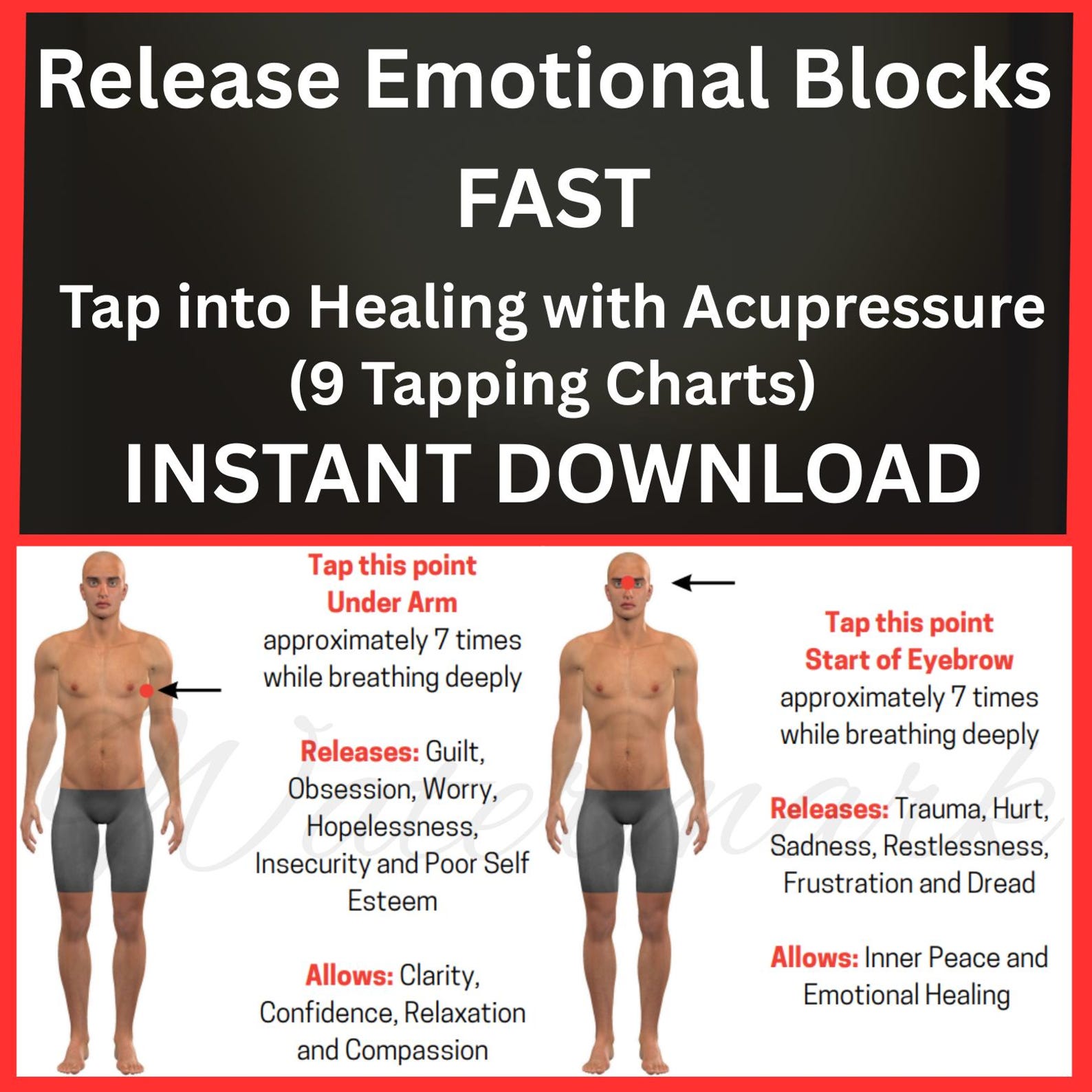 Acupressure Tapping Points to Clear Emotional Blocks FAST! PDF With 9 ...