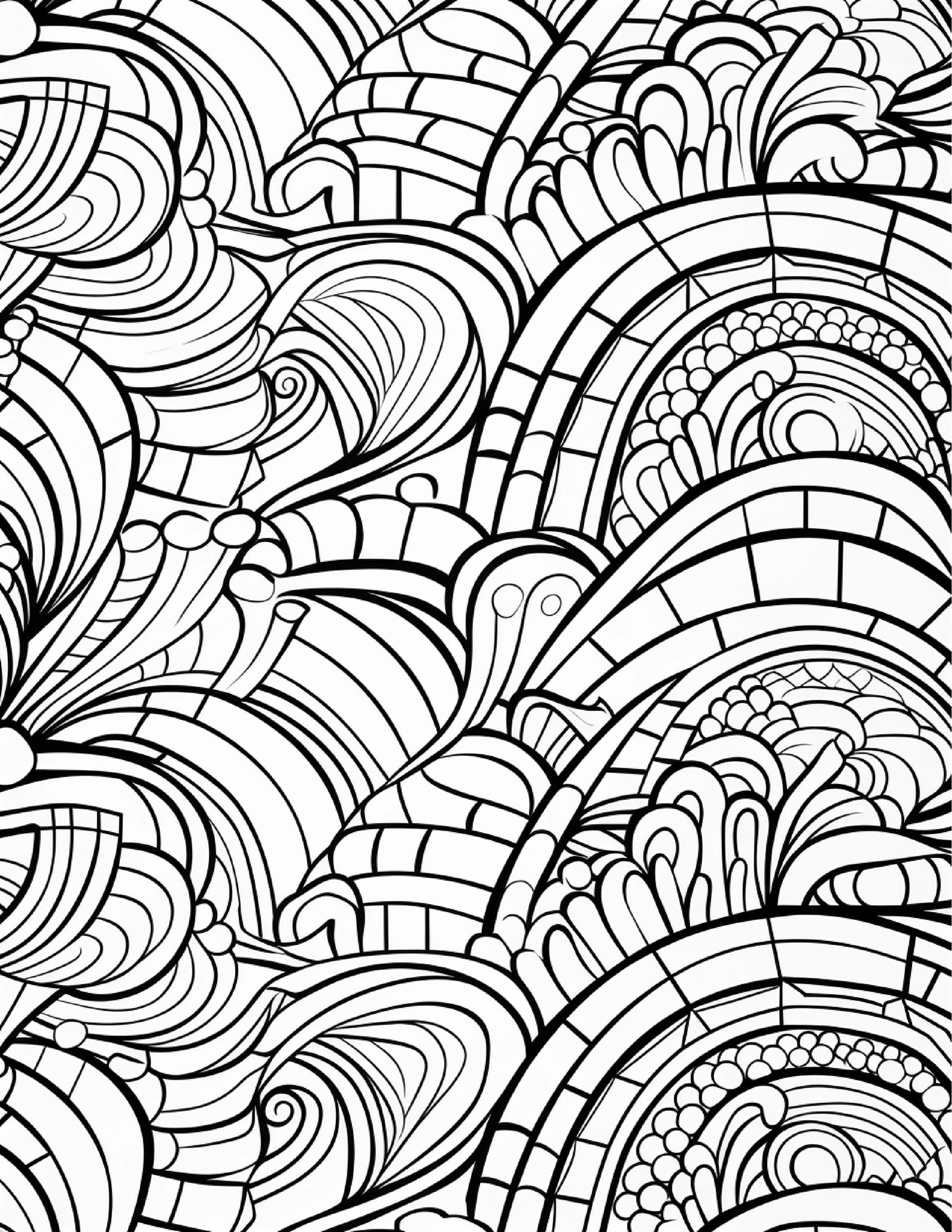 Adult Coloring Book for Stress Relief and Mindfulness 2 | 22 Unique and ...
