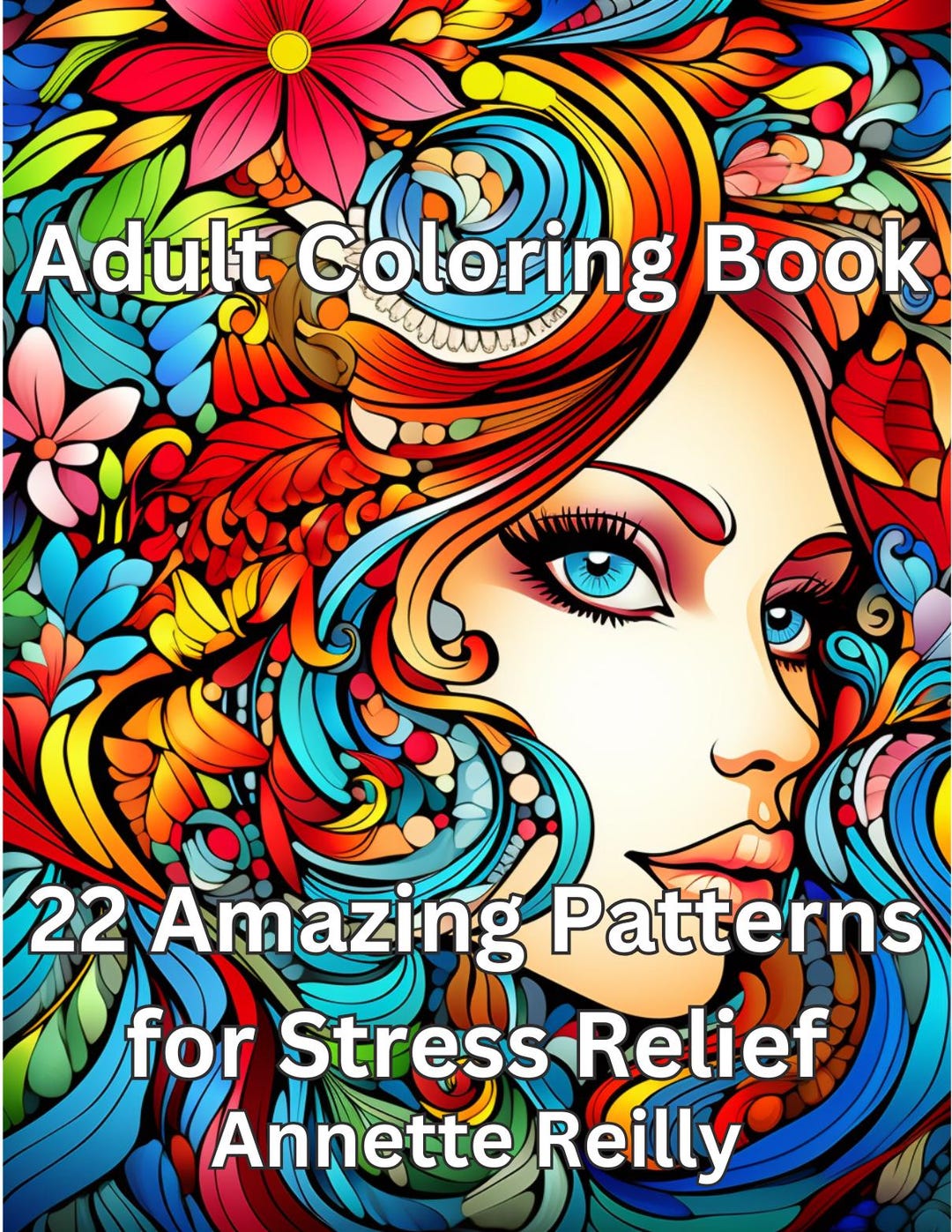 Adult Coloring Book for Stress Relief and Mindfulness 2 | 22 Unique and ...