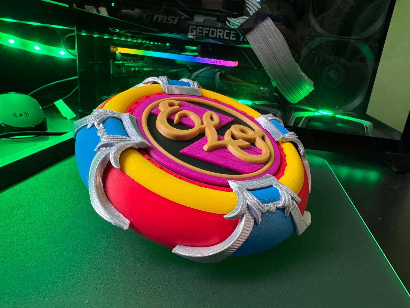 ELO - Discovery Model Spaceship With Leds - Electric Light Orchestra - Etsy