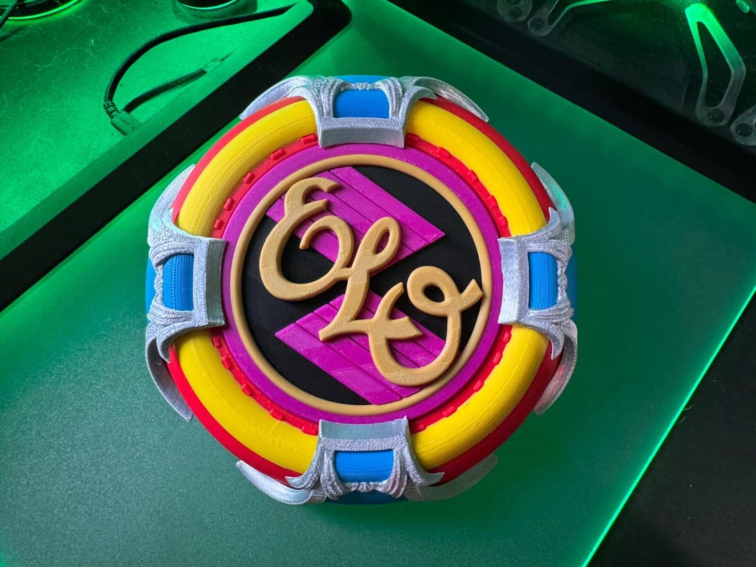 ELO - Discovery Model Spaceship With Leds - Electric Light Orchestra - Etsy