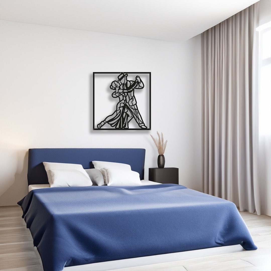Metal Wall Art, Metal Tango Dance Wall Decor, Music & Dance Studio ...