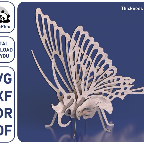 Laser Cut Butterfly - Etsy