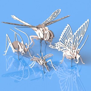 Mega Pack 3D Insect Puzzle Bundle | 20 Premium Laser Cut Models | 17 ...