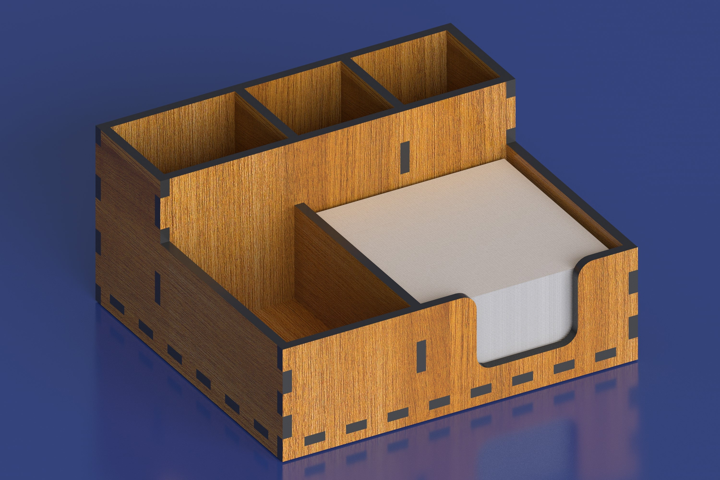 Napkin Holder Box, Laser Cut Files Svg Dxf Cdr Pdf, Vector Plans for ...