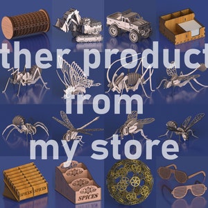 Snake 3D Puzzle SVG Laser Cut File - Engraving Template, Wooden Puzzle ...