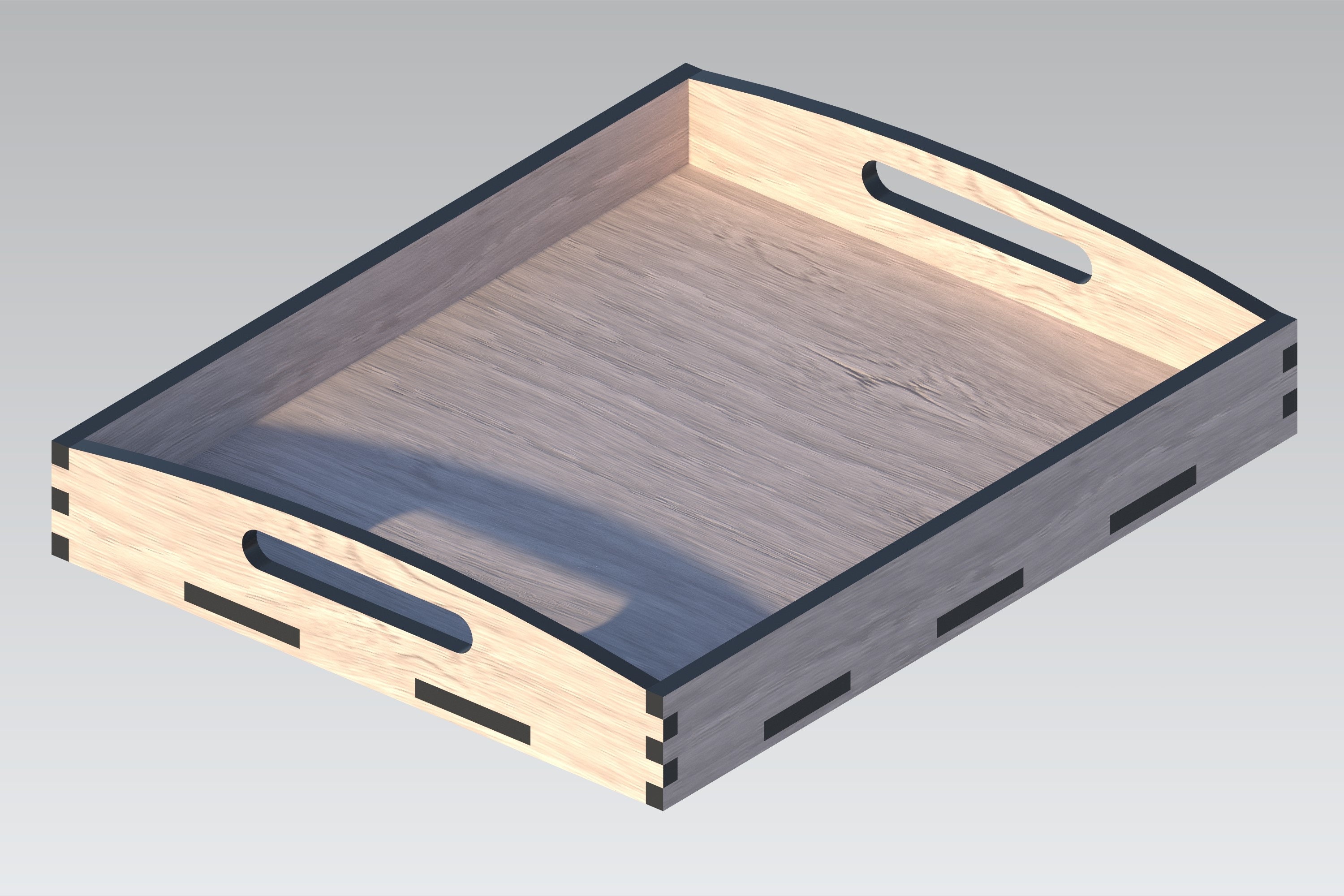 Breakfast Tray, Laser Cut File Svg Dxf Cdr Pdf, Vector Plan for Cnc ...