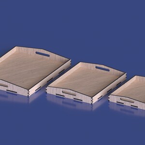 Breakfast Tray, Laser Cut File Svg Dxf Cdr Pdf, Vector Plan for Cnc ...