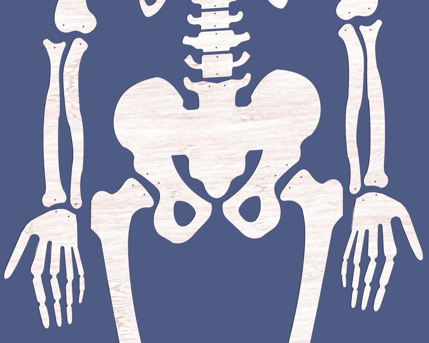 Halloween Skeleton Laser Cut Files, Svg Wooden Vector Files for Laser ...