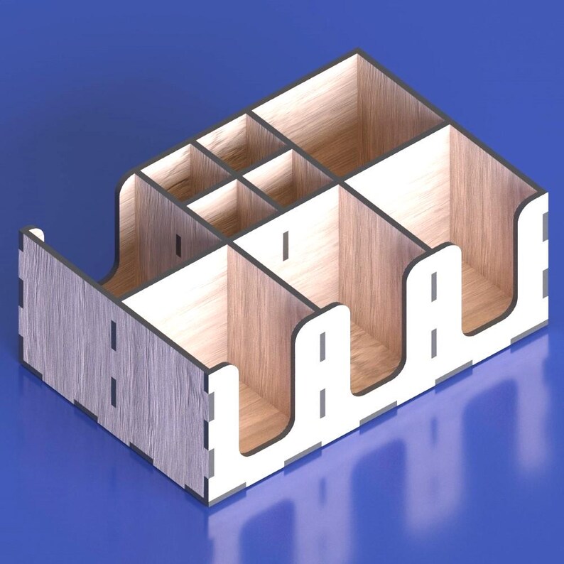 Kitchen Holder Laser Cut File – SVG DXF Wood Organizer, Glowforge ...