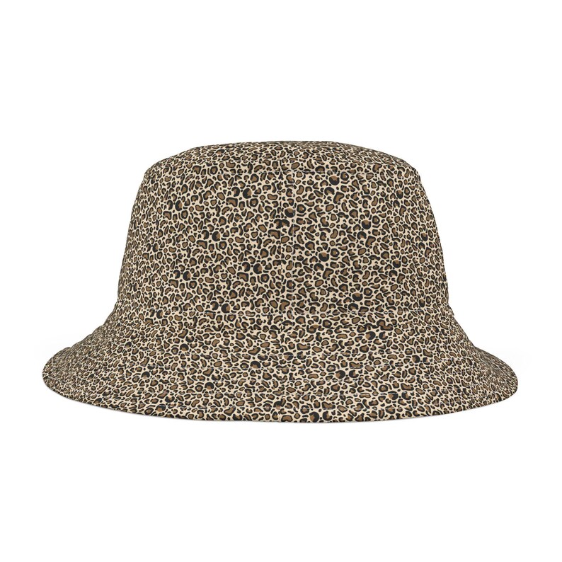 Cheetah Print Bucket Hat - Jungle Safari Animal Print Beach Cap, Summer ...
