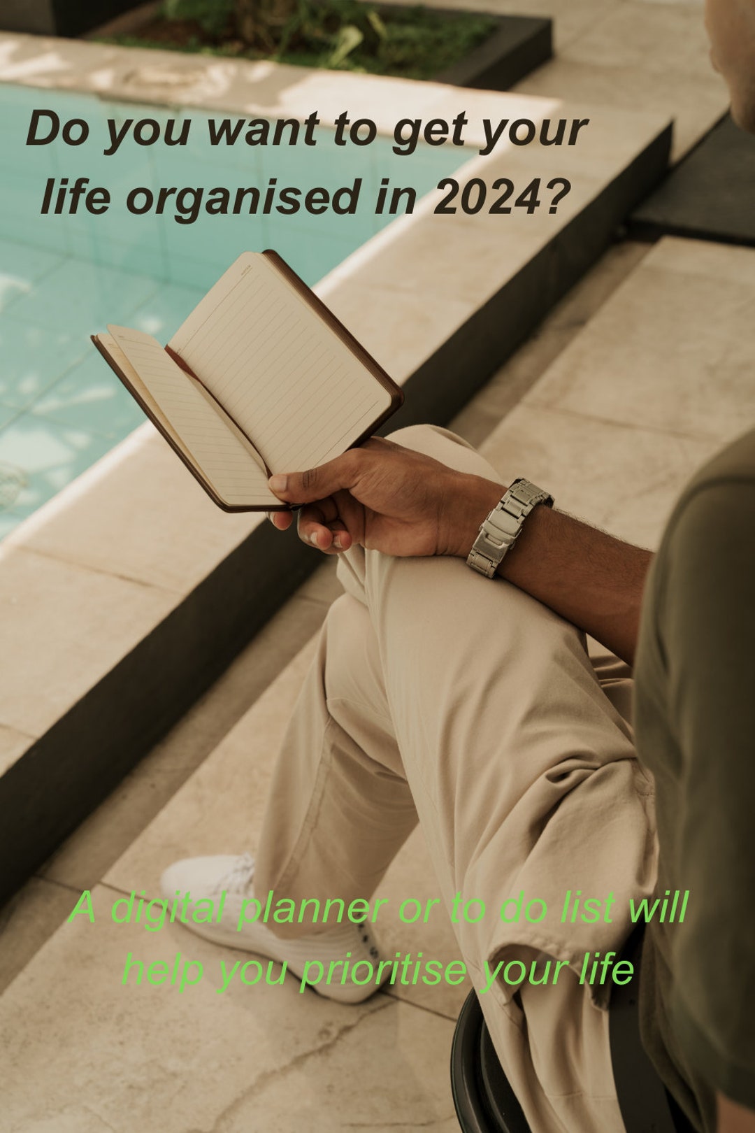 2024 Monthly Digital Planner | Printable Calendar | Minimal Design ...