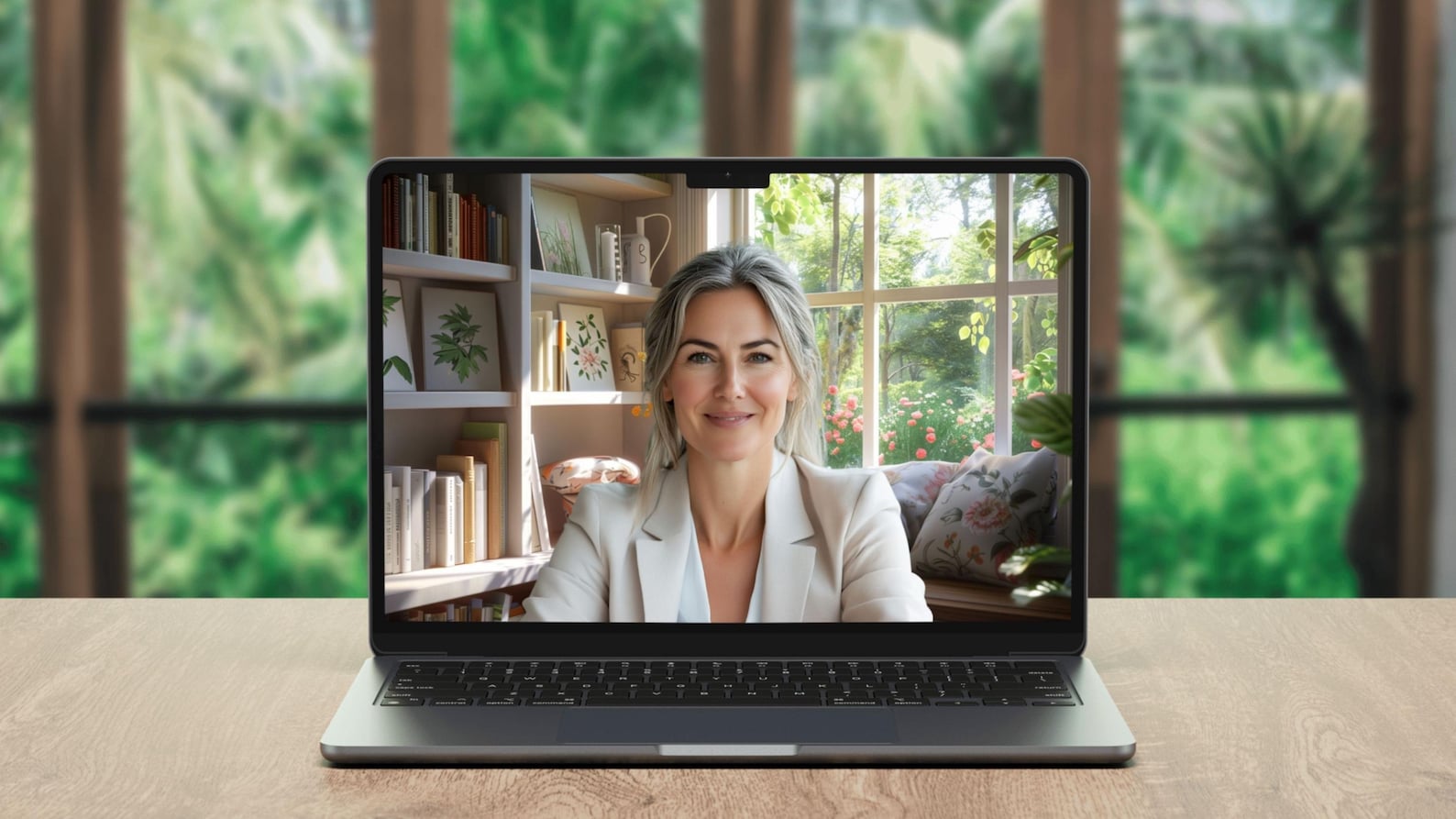 Cozy Reading Nook Virtual Background for Zoom, MS Teams, Webex, Skype ...
