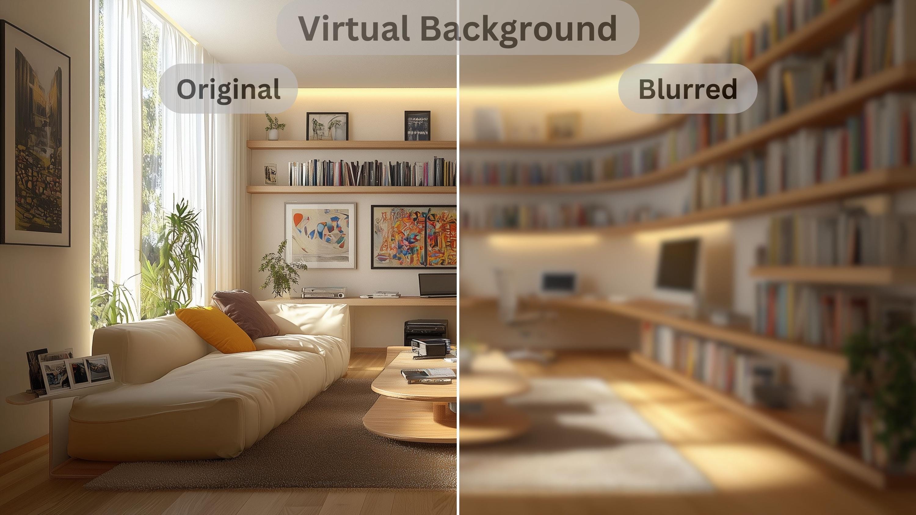 Minimalist Office Zoom Background | Zoom Background | Home Office ...