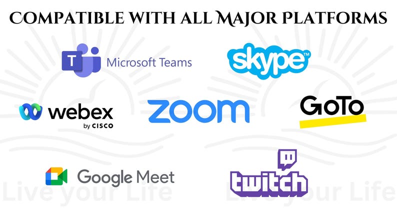 Forest-inspired Virtual Background for Zoom, MS Teams, Webex, Skype ...